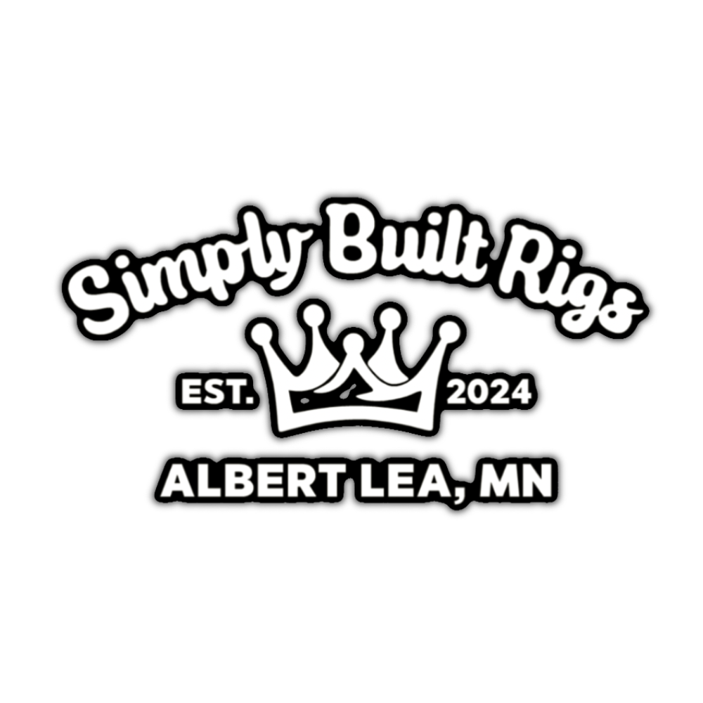 8'' SBR Crown Decal- Cut Vinyl | Simply Built Rigs